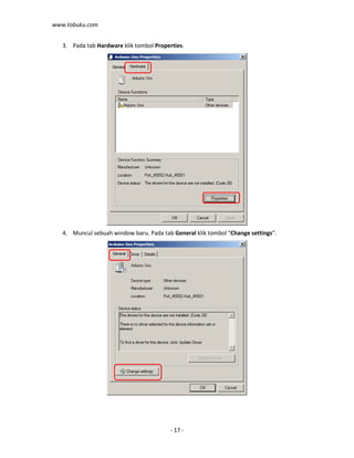 Arduino pengenalan | PDF
