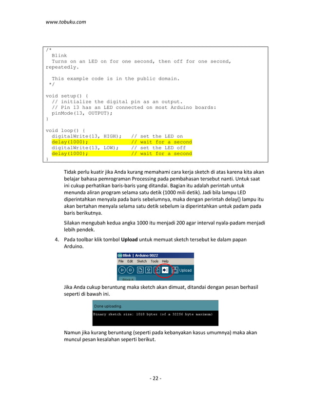 Arduino pengenalan | PDF