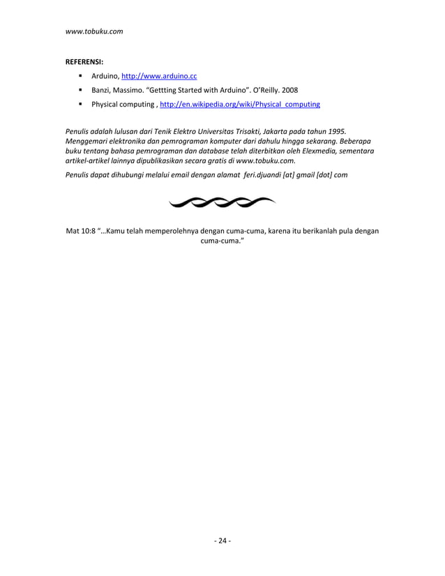 Arduino pengenalan | PDF