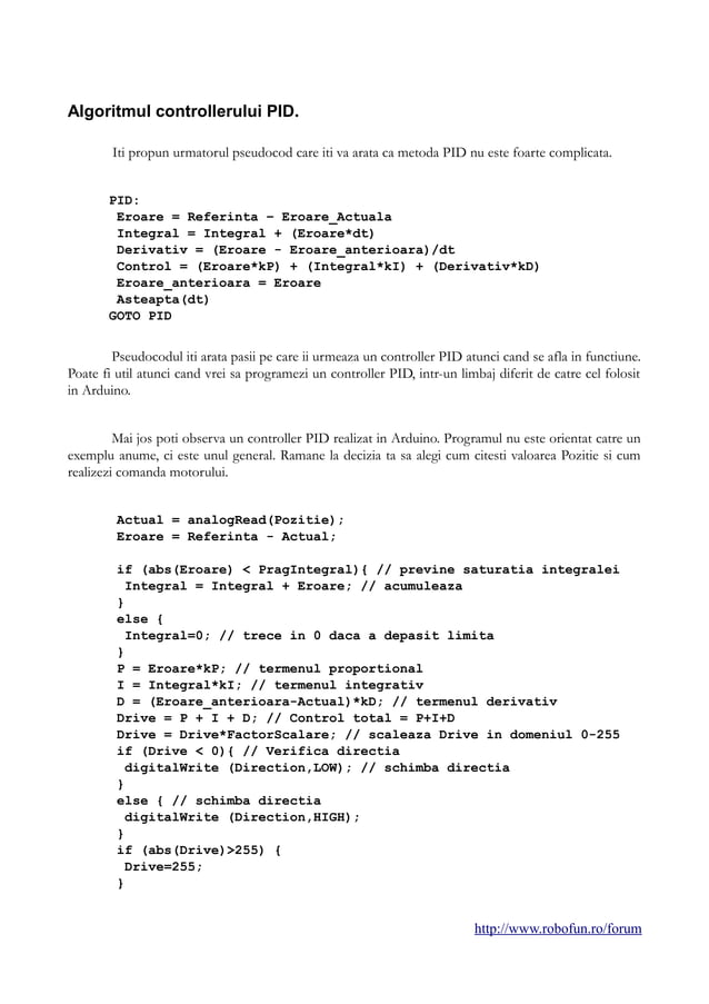 Arduino pid | PDF