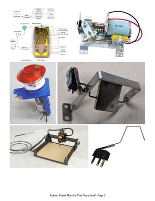 Arduino pinball-machine that plays itself | PDF