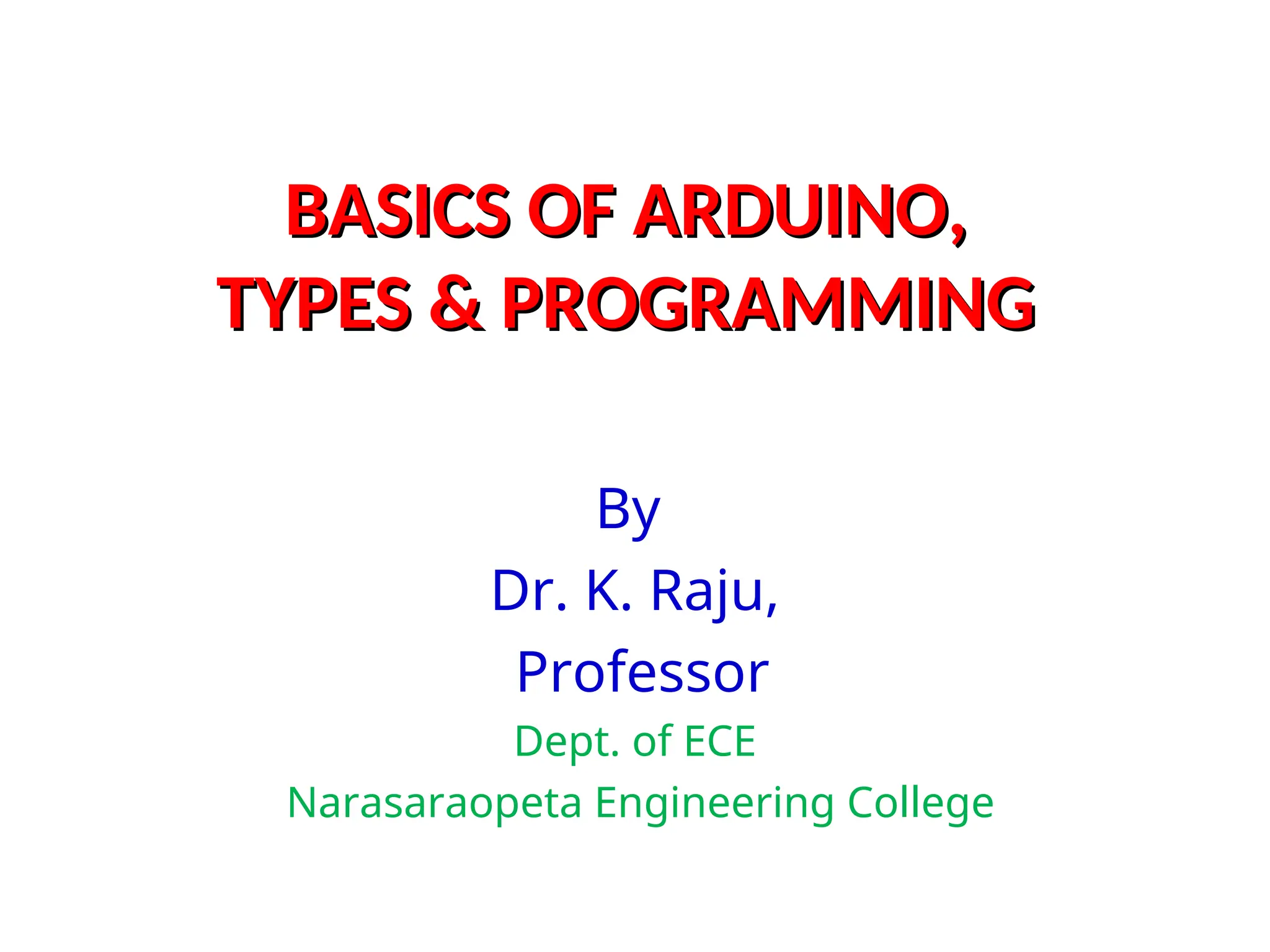 ARDUINO-PPT.pptafafvxvxgxzfgarfarfaarfaabxb | PPT