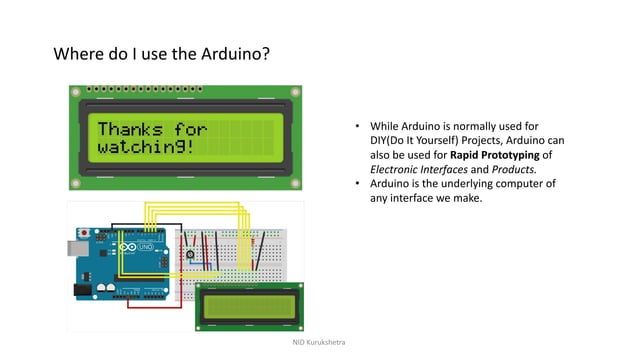 Arduino - A simple Introduction | PPT