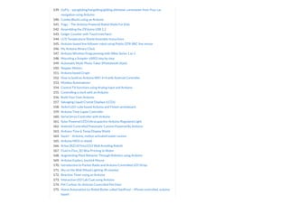 Arduino projects-pdf-download-list-jan-2015 | PPT