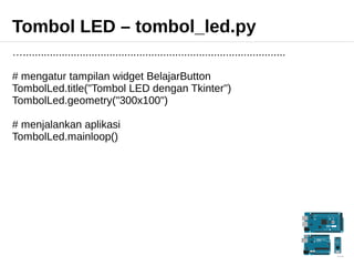 Kisah Dua Sejoli: Arduino & Python | PDF