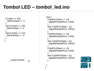 Kisah Dua Sejoli: Arduino & Python | PDF
