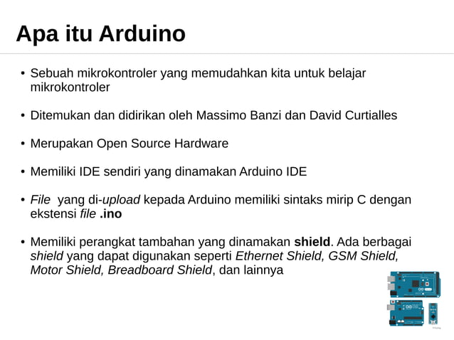 Kisah Dua Sejoli: Arduino & Python | PPT