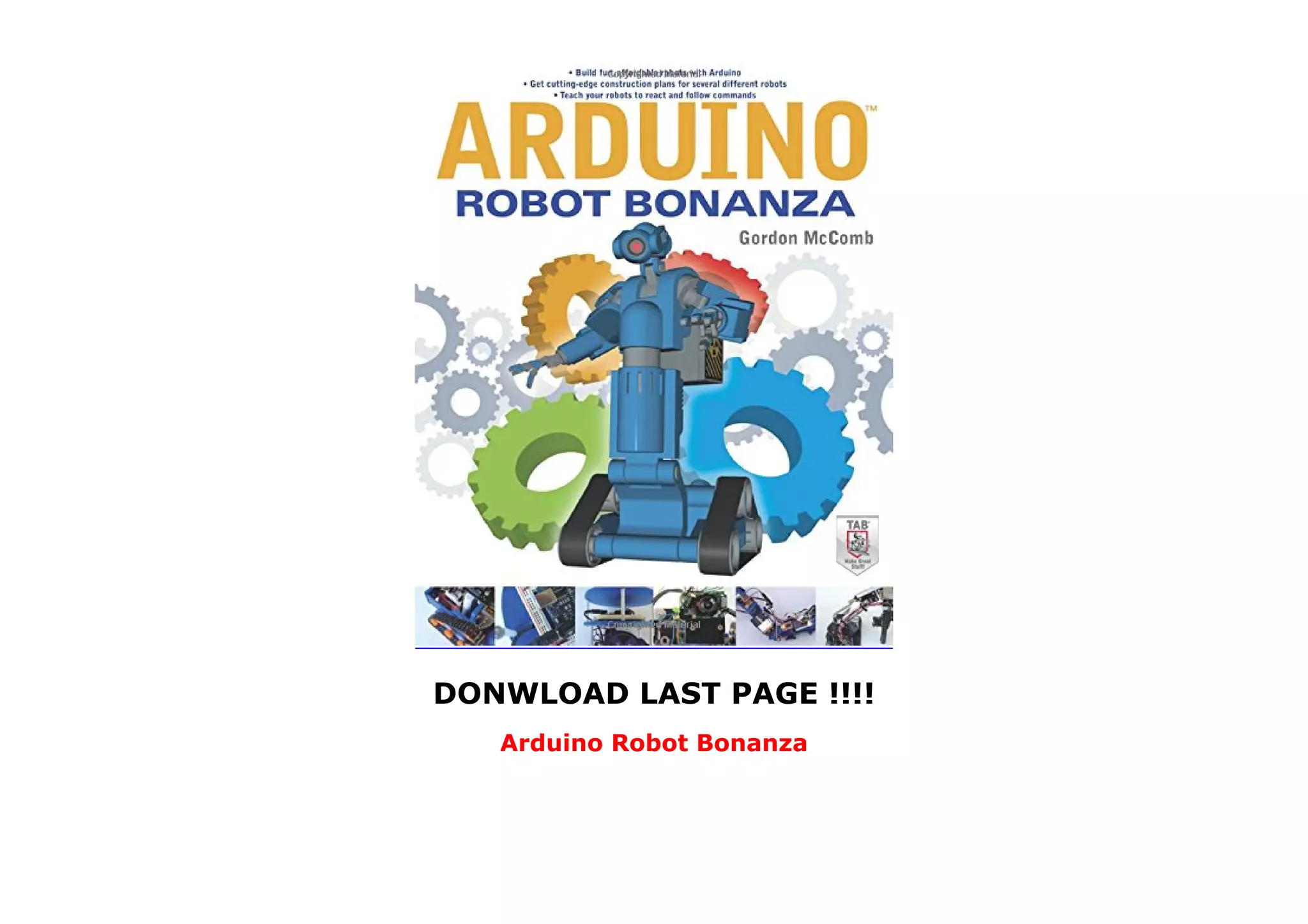 Arduino Robot Bonanza | PDF