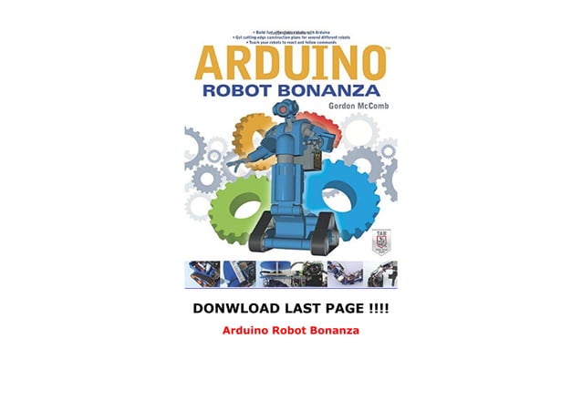 Arduino Robot Bonanza | PDF | Robotics | Technology & Computing