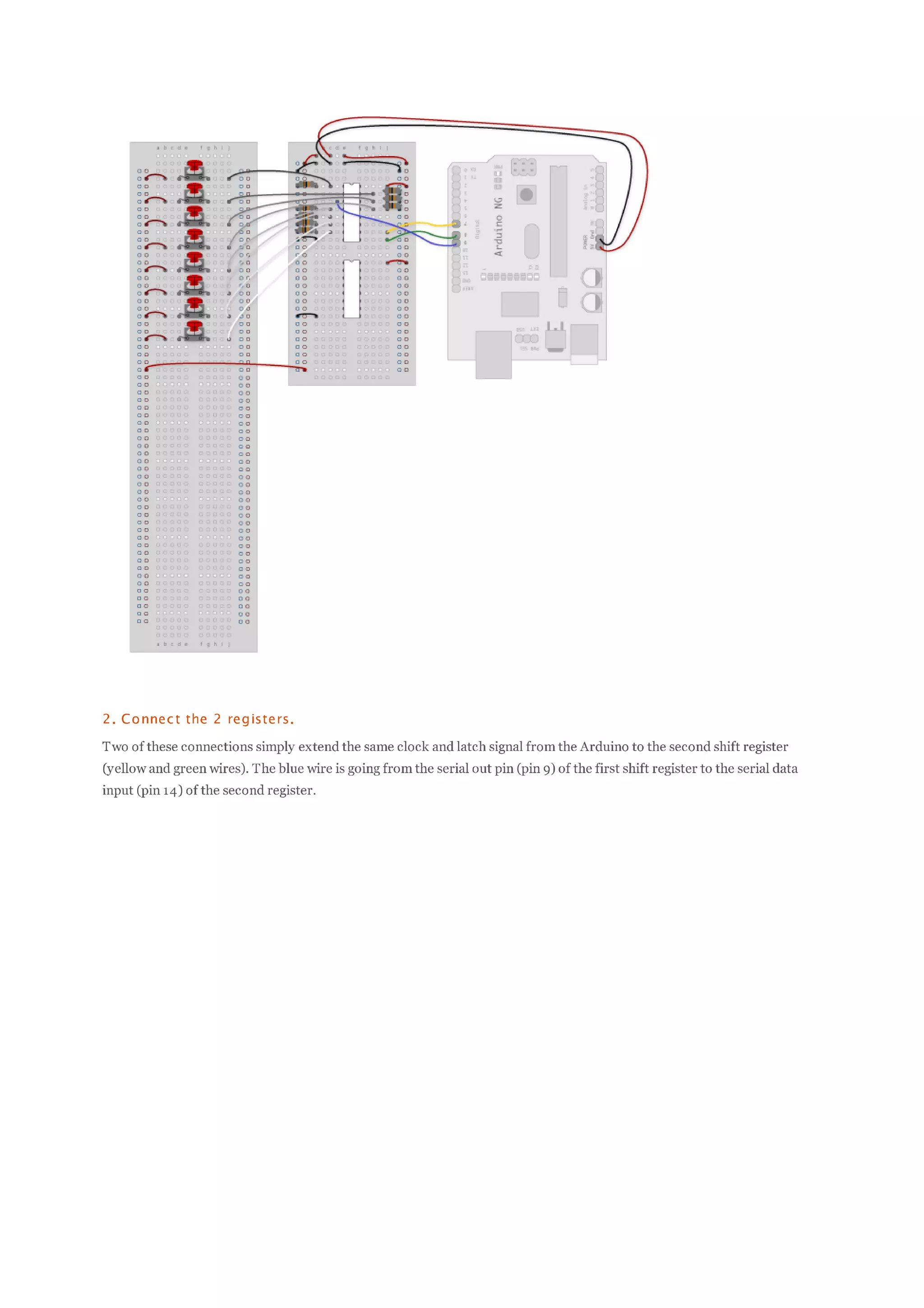 Arduino shift in | PDF