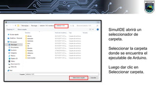 Arduino y Simulador SimulIDE | PPTX
