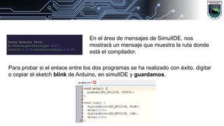 Arduino y Simulador SimulIDE | PPTX