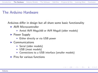 Arduino talk | PPT