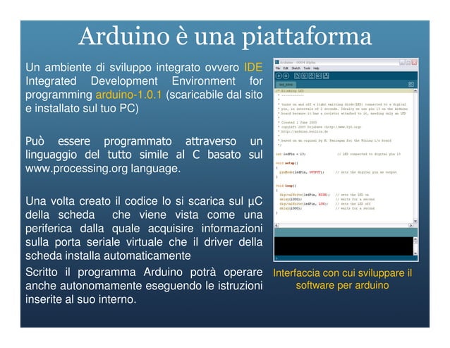 Arduino 2- Slide descrizione Architettura | PPT