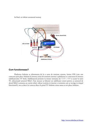 Arduino alcoolmetru | PDF