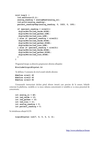 Arduino alcoolmetru | PDF