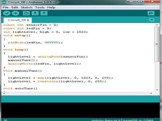 An Hour of Arduino and Ardublock | PPTX | Computing | Technology & Computing