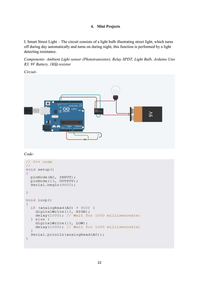 Arduino and Circuits.docx | Programming Languages | Computing