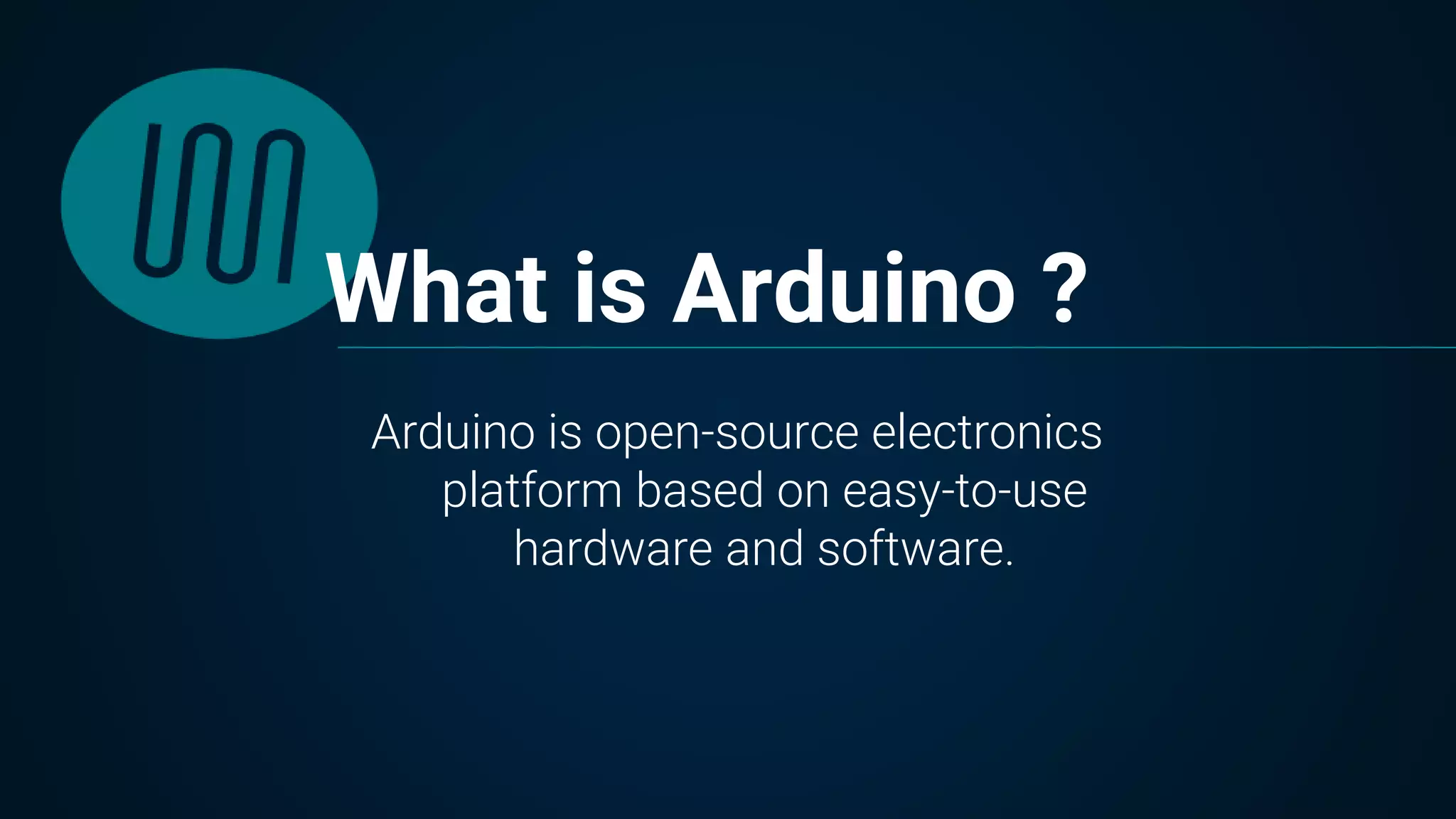 Arduino and robotics | PPTX