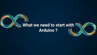 Arduino and robotics | PPTX
