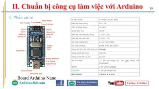 Giới thiệu về Arduino - Arduino360 | PPTX