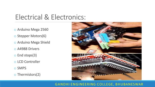 Arduino based 3D printer | PPT