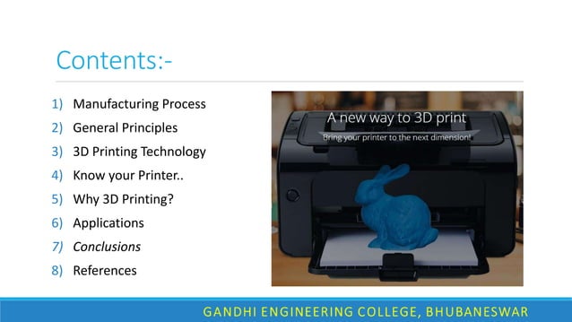 Arduino based 3D printer | PPT