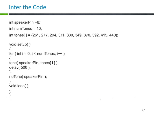 Arduino Based Applications Part 2 Ppt