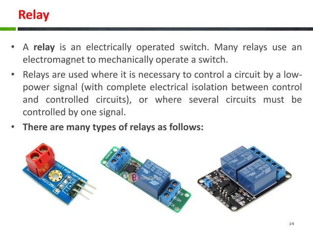 Arduino based applications-part 3 | PPT