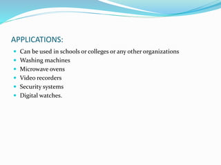 Arduino based automatic college bell | PPTX