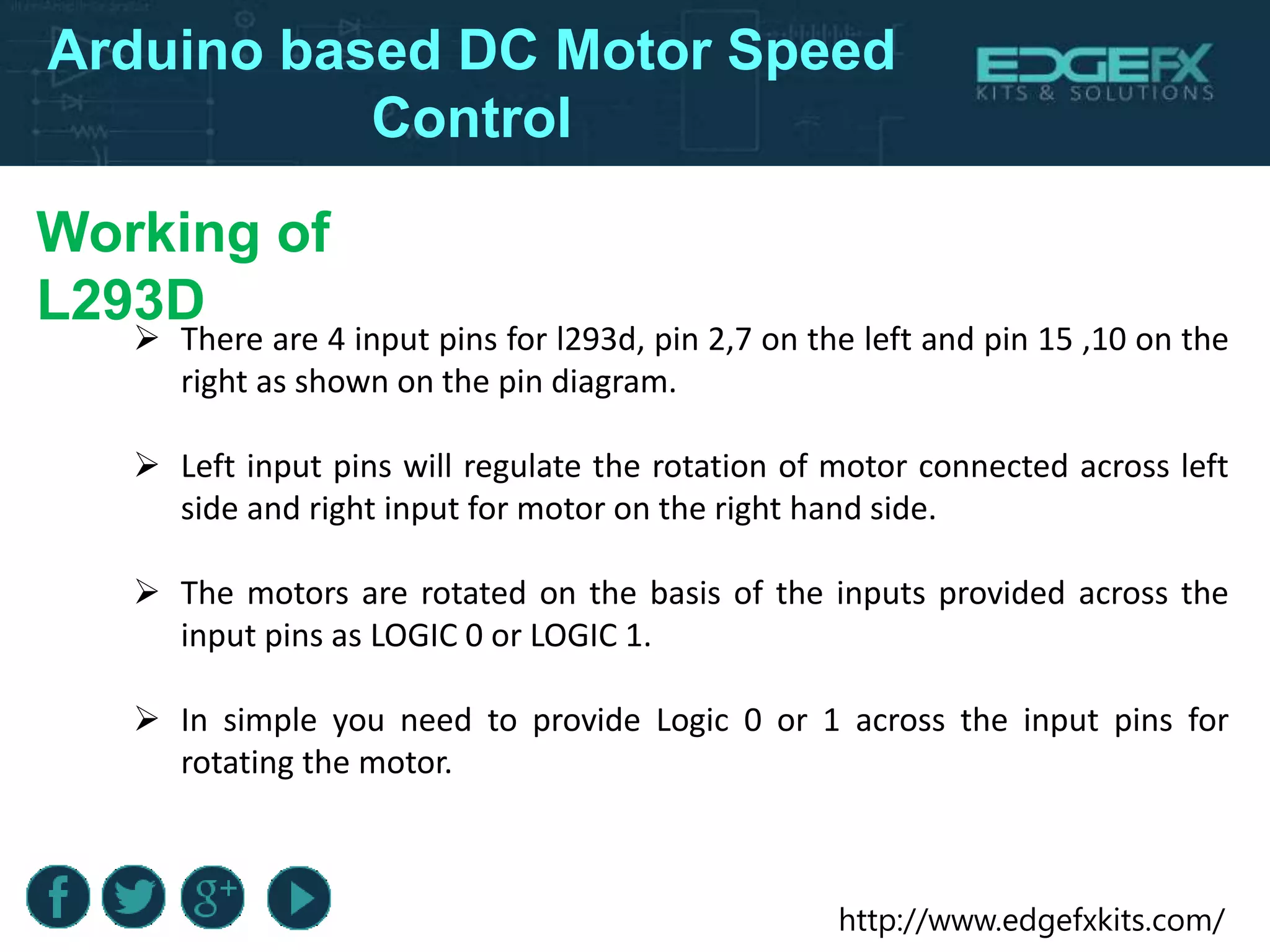 Bldc Motor Speed Control With Rpm Display And Pwm Ppt