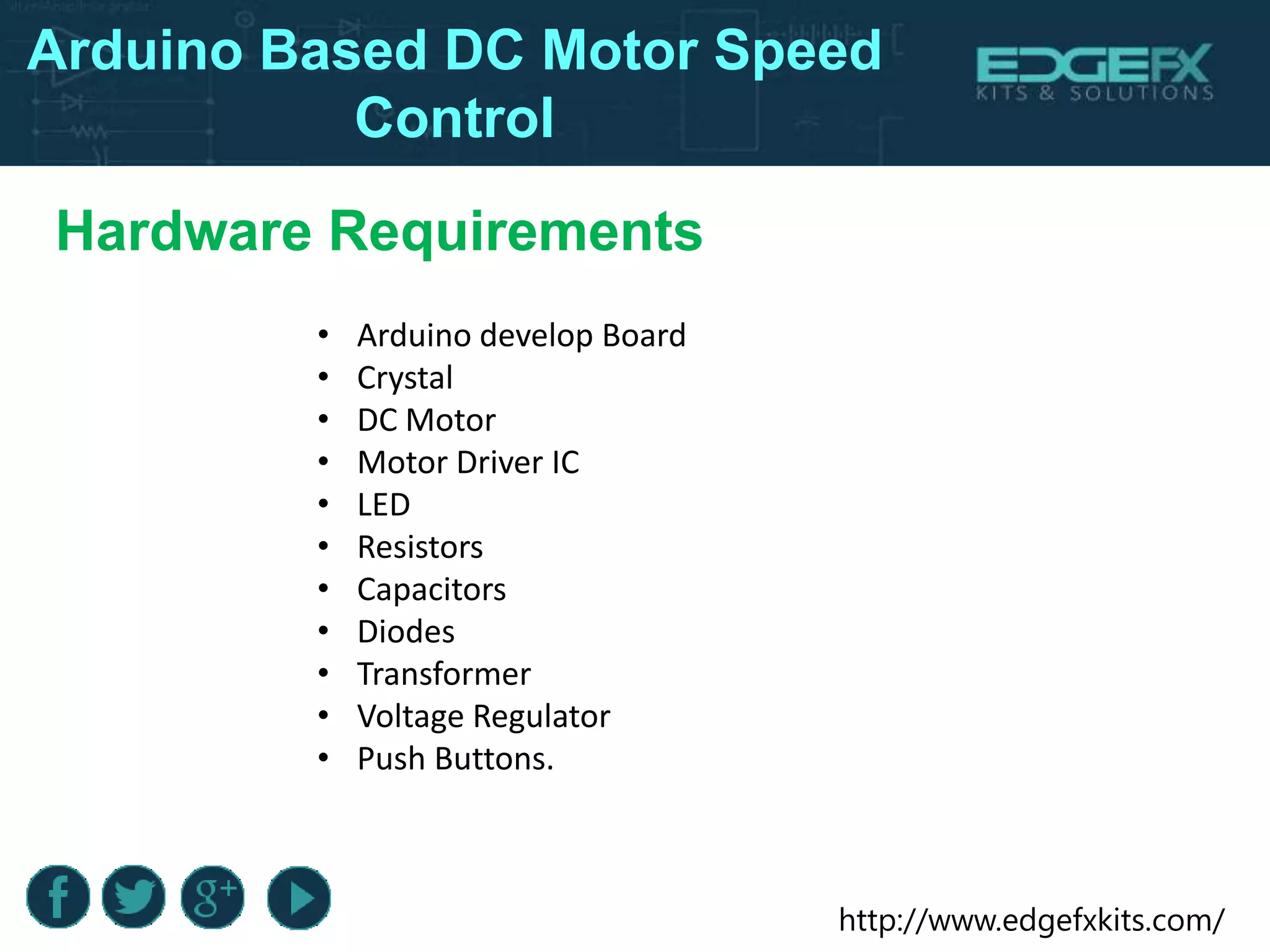 Bldc Motor Speed Control With Rpm Display And Pwm Ppt