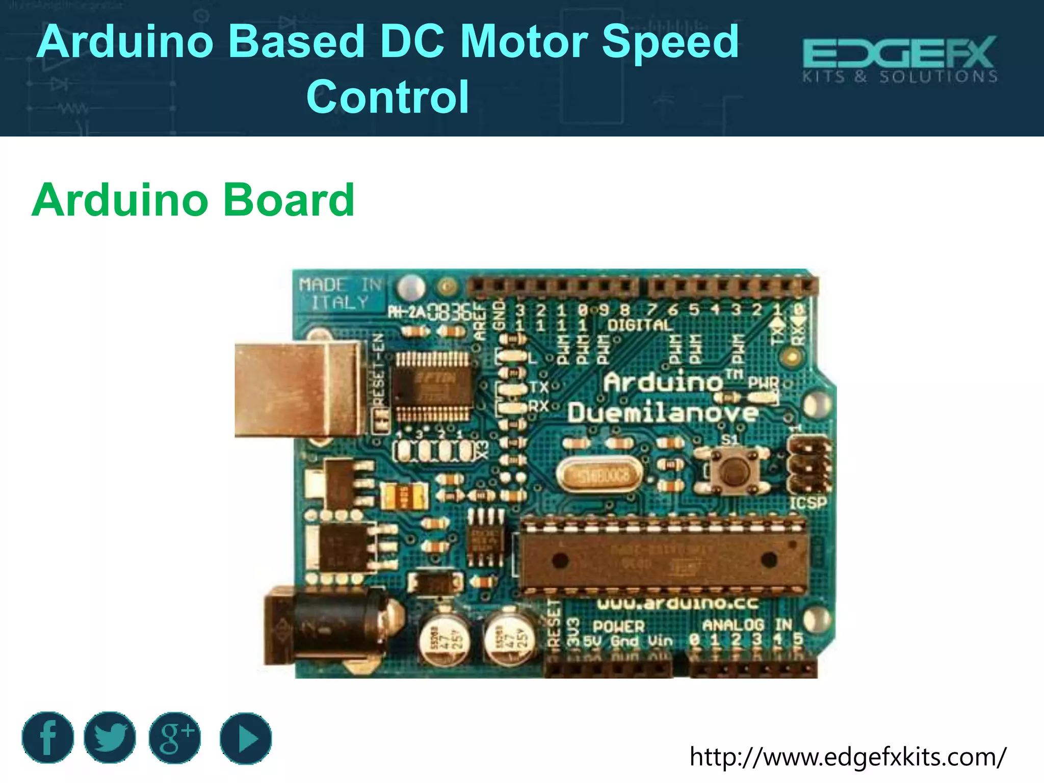BLDC Motor Speed Control with RPM Display and PWM | PPTX