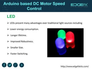 BLDC Motor Speed Control with RPM Display and PWM | PPTX