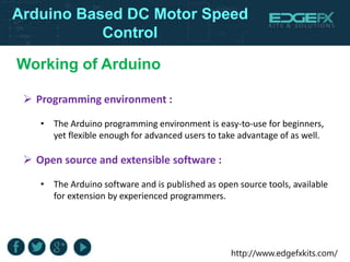 BLDC Motor Speed Control with RPM Display and PWM | PPTX