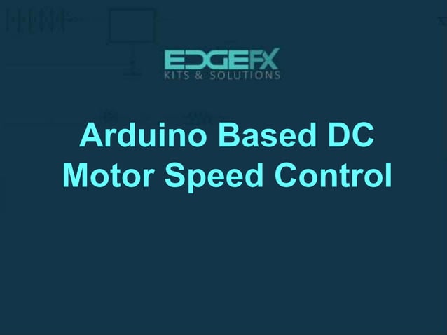 BLDC Motor Speed Control with RPM Display and PWM | PPT