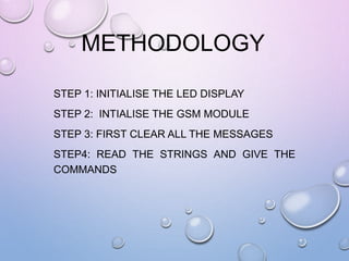 Arduino based electronic notice board and controlling of home ...
