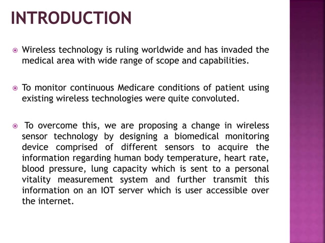 Arduino Based Health Monitoring System Ppsx