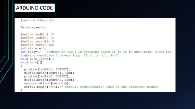 Arduino based Home Automation System with Android | PPT