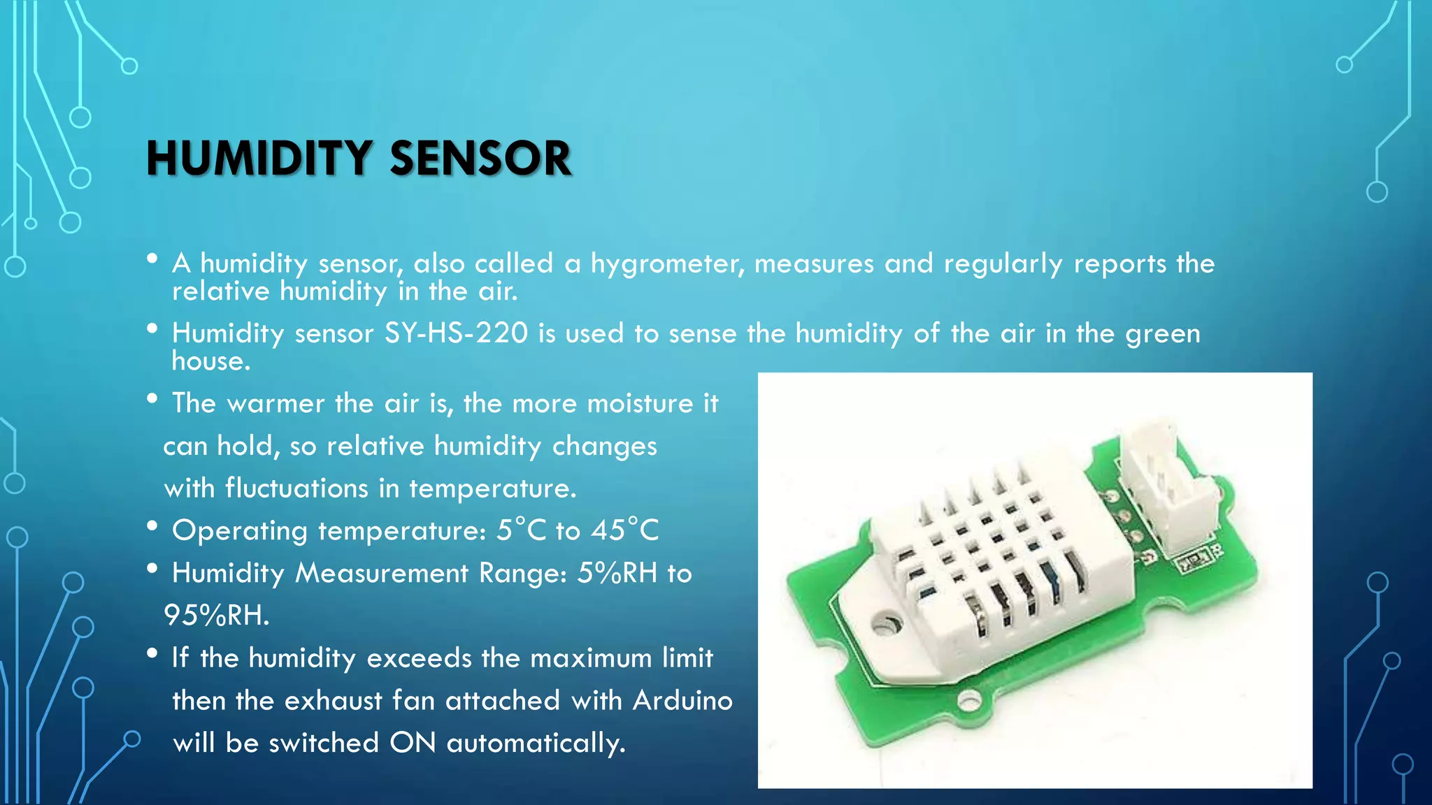 Arduino based intelligent greenhouse Project | PPTX
