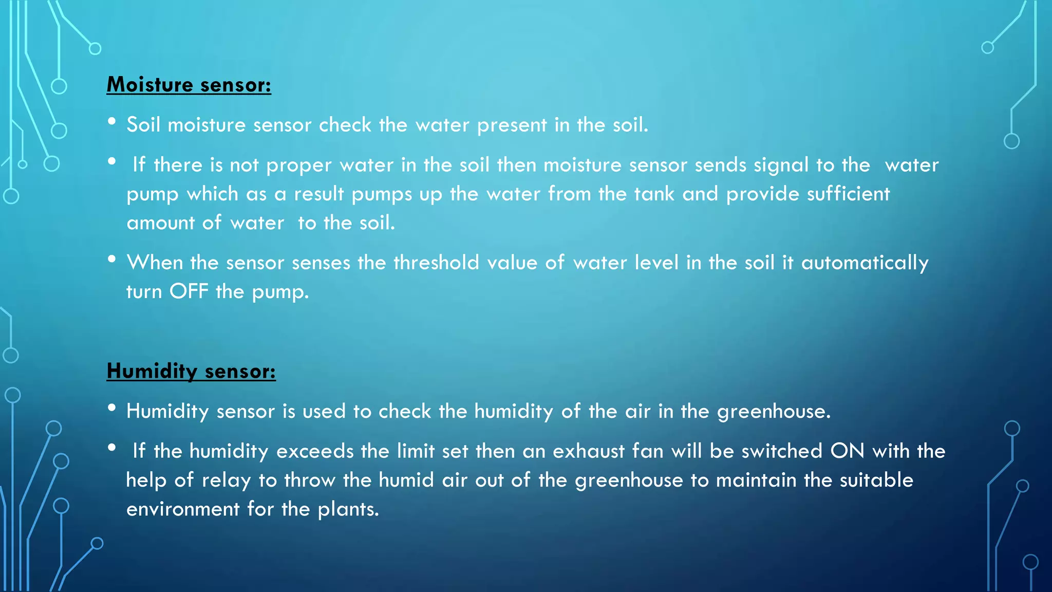 Arduino based intelligent greenhouse Project | PPTX