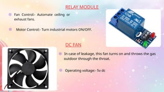 ARDUINO BASED LPG GAS AND FIRE DETECTOR PPT.pptx