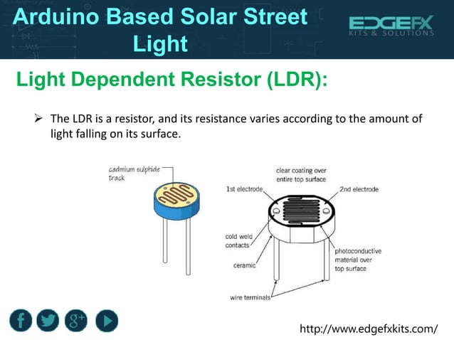 Arduino based solar street light | PPTX | Consumer Electronics ...
