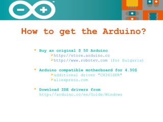 Arduino Basics | PPT | Technology & Computing