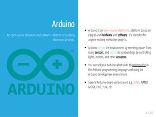 Arduino basics | PPT