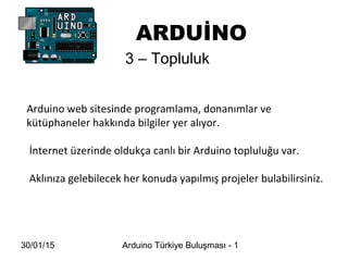 Arduino hakkında | PPT