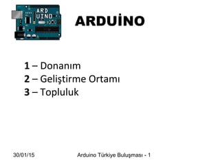 Arduino hakkında | PPT