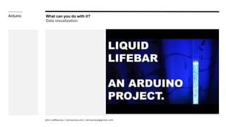Arduino by John LeMasney via lemasney.com | Technology & Computing