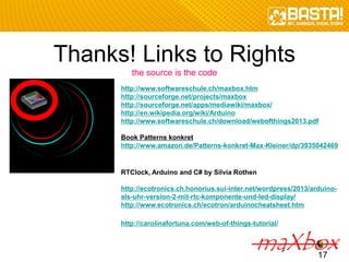 Arduino C maXbox web of things slide show | PDF