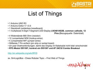Arduino C maXbox web of things slide show | PPT